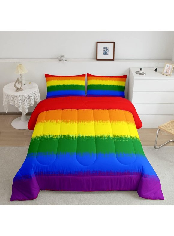 Rainbow Bedding in Shop Kids' Bedding by Theme - Walmart.com