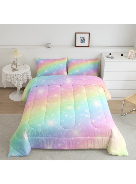 Rainbow Bedding in Shop Kids' Bedding by Theme - Walmart.com