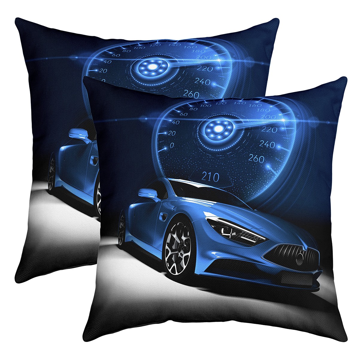 YST Set of 2 Race Car Pillow Covers 24x24 Inch for Boys,Toddler Racing ...