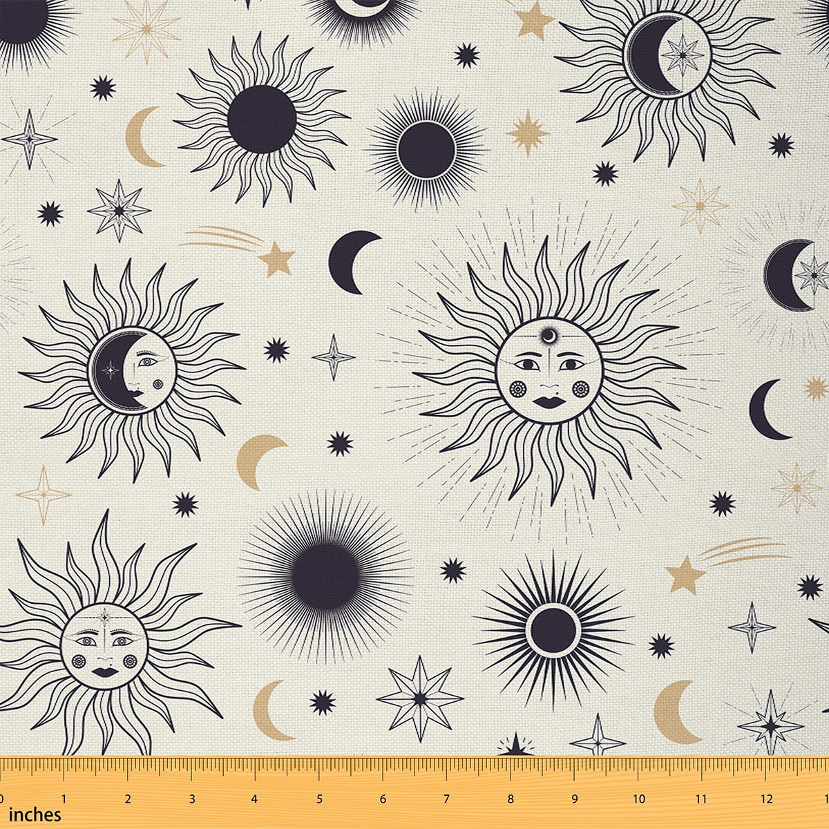 Trippy Sun And Moon Patterns