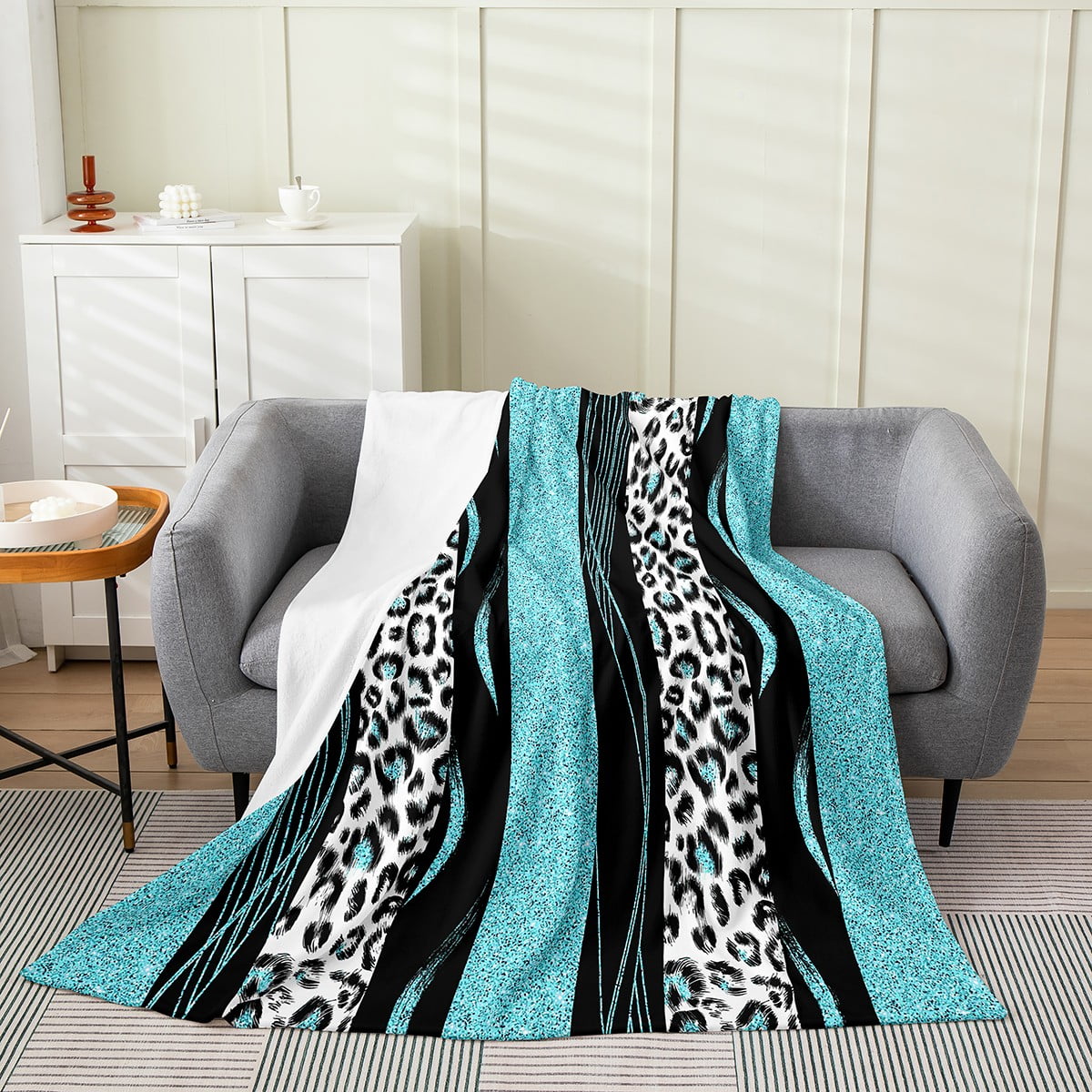 YST Teens Leopard Print Throw Blanket Baby 30x40 inch,Cheetah Skin ...