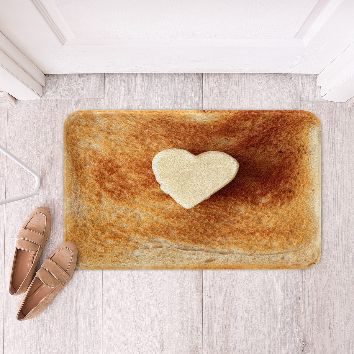 Erosebridal Toast Bathroom Rugs Adults,Cute Love Heart Bath Rugs ...