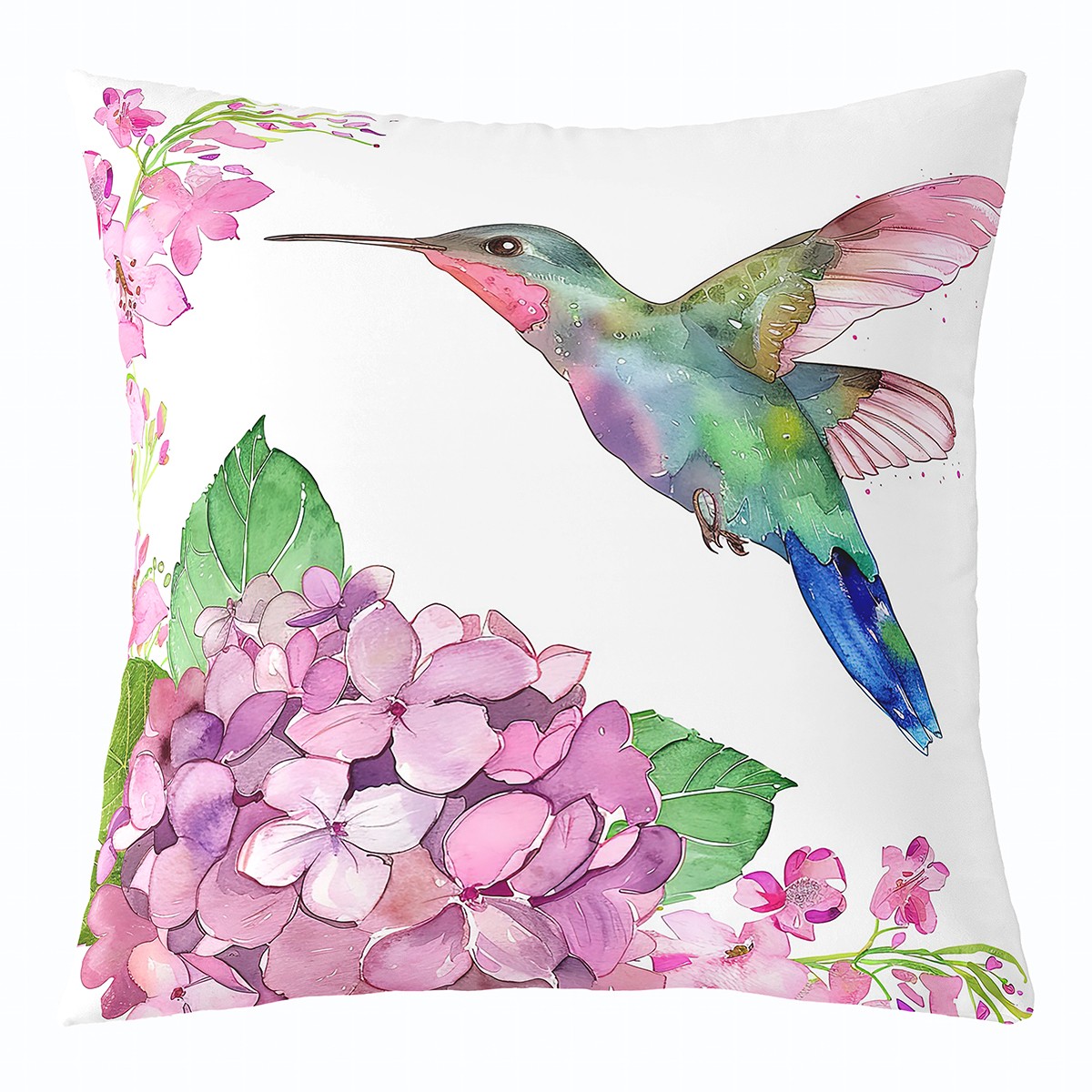 Tropical Bird Throw Pillow Cover Teens Adult,Hummingbird Pillow Cover ...