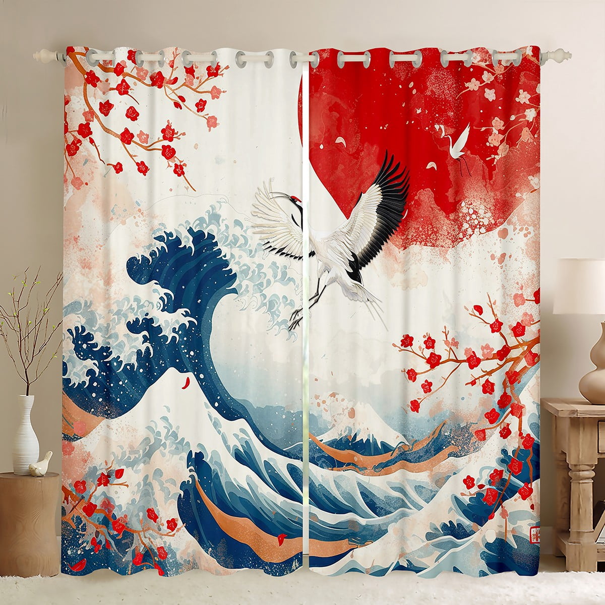 Erosebridal Waves Pattern Curtains & Drapes鈥橲 Shower Accessories ...