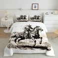 YST Western Comforter Set Full Southwestern Cowboy Hat Bedding ...