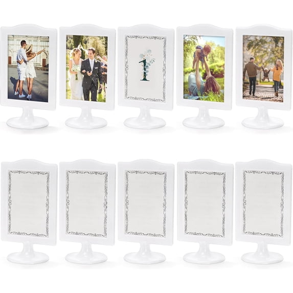 YSTDHL 10 PCS Double Sided Standing Picture Frames 4x6 Inch - Walmart.com