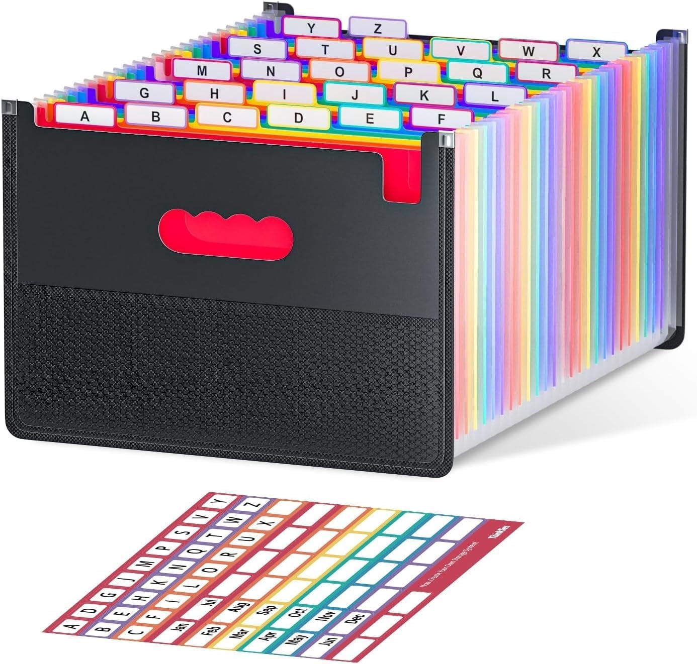 YSTDHL 26 Pockets Expanding Hanging File Folders，Larger Capacity ...