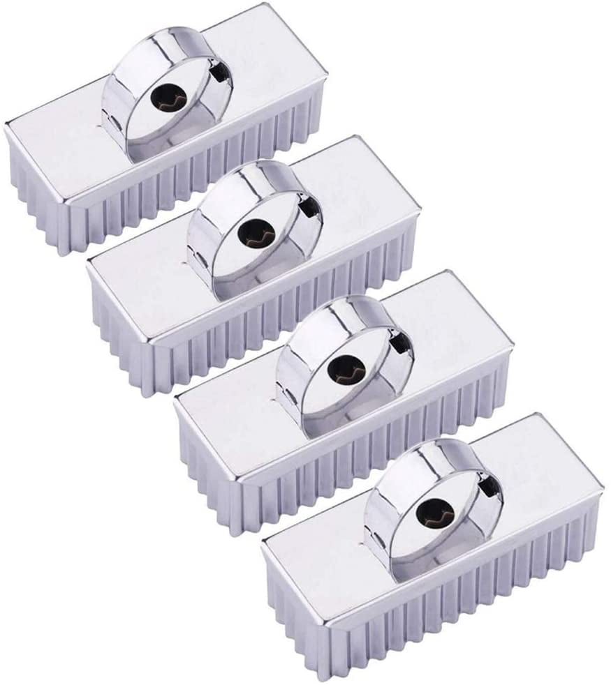 YSTDHL 4 Pcs Stainless Steel Shortbread Cookie Cutter Tin, 3-Inch ...