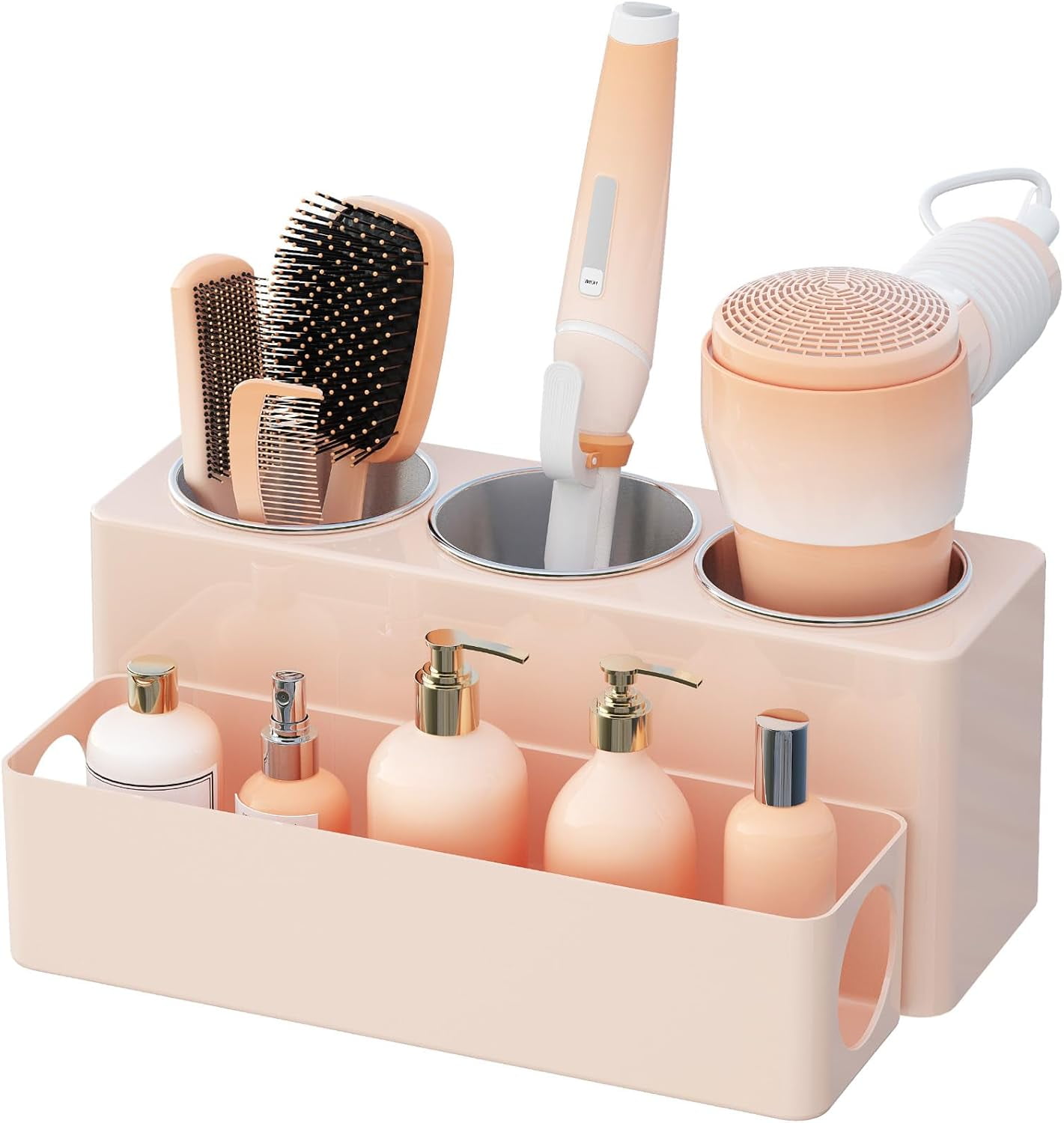 YSTDHL Hair Tool Organizer, Hair Blow Dryer Holder Countertop ...