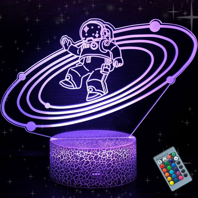 3d astronaut light