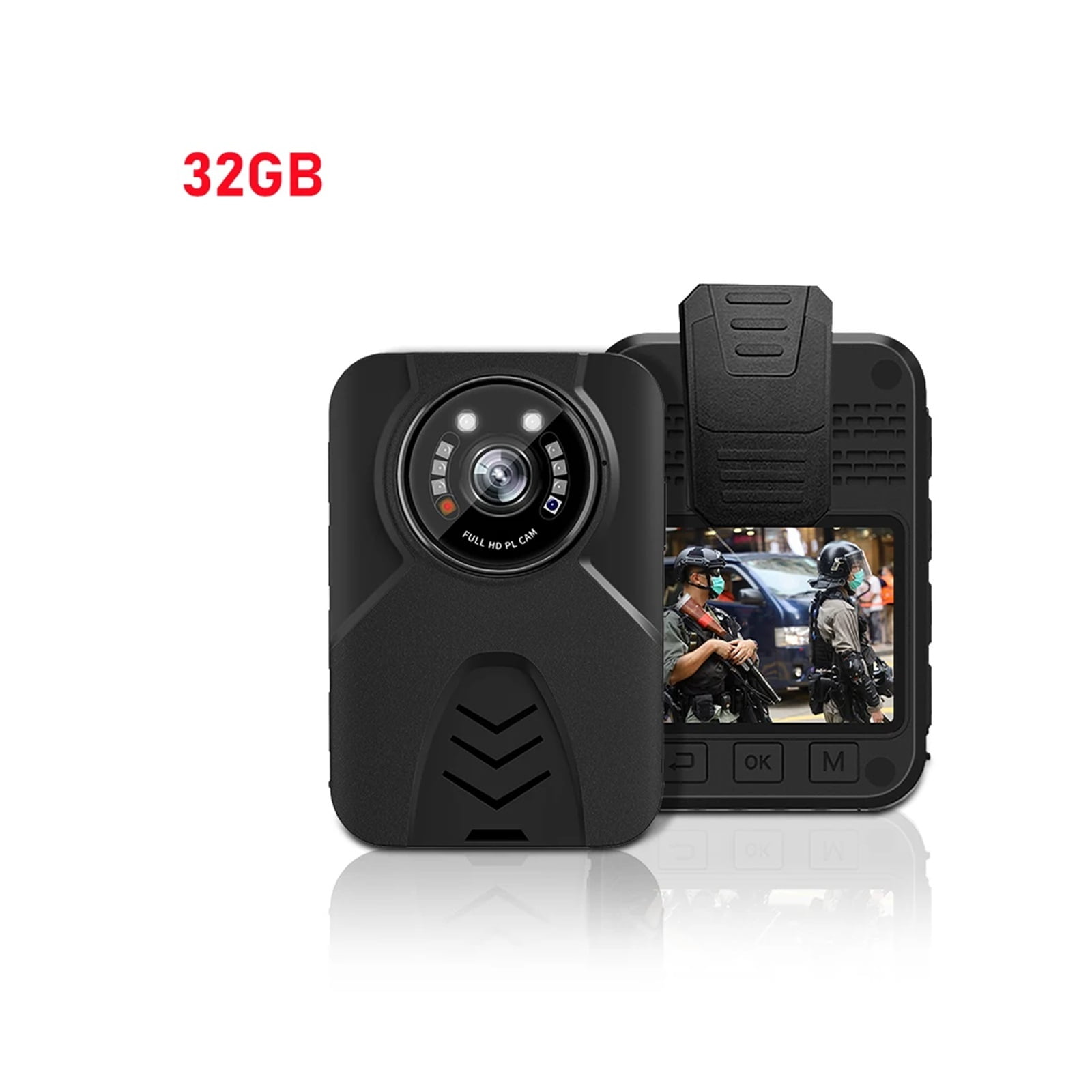 YSW-Q11 Body Camera HD 1080P Body Mounted Camera Security Video ...