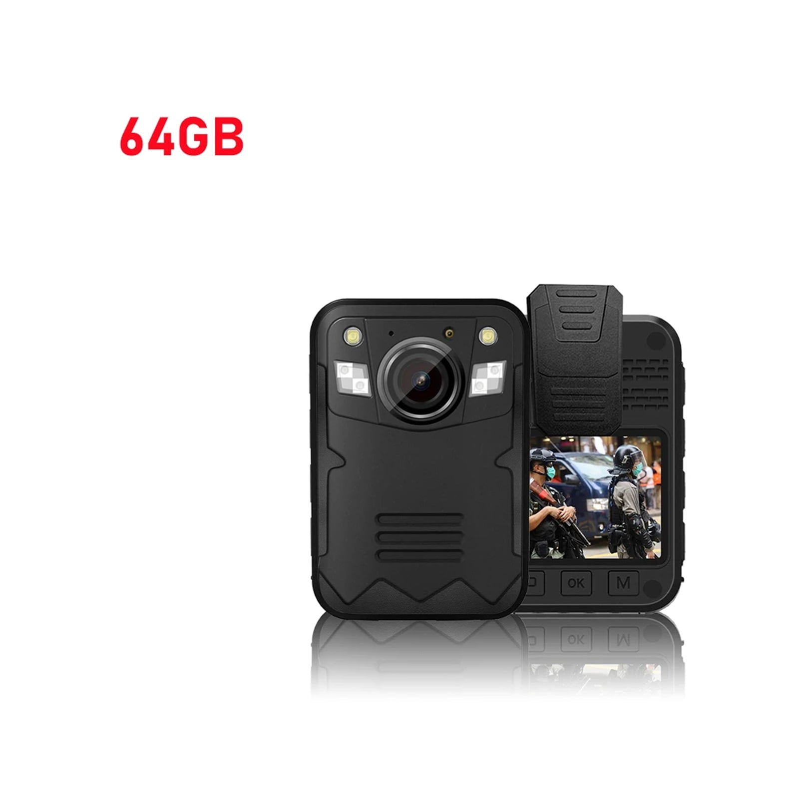 YSW-Q5 1440P HD Infrared Digital Bodycam Surveillance Security Video ...