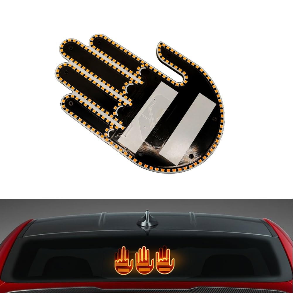 YSY Juren Funny Car CM31 Finger Light,Middle Finger Light, Multipurpose ...