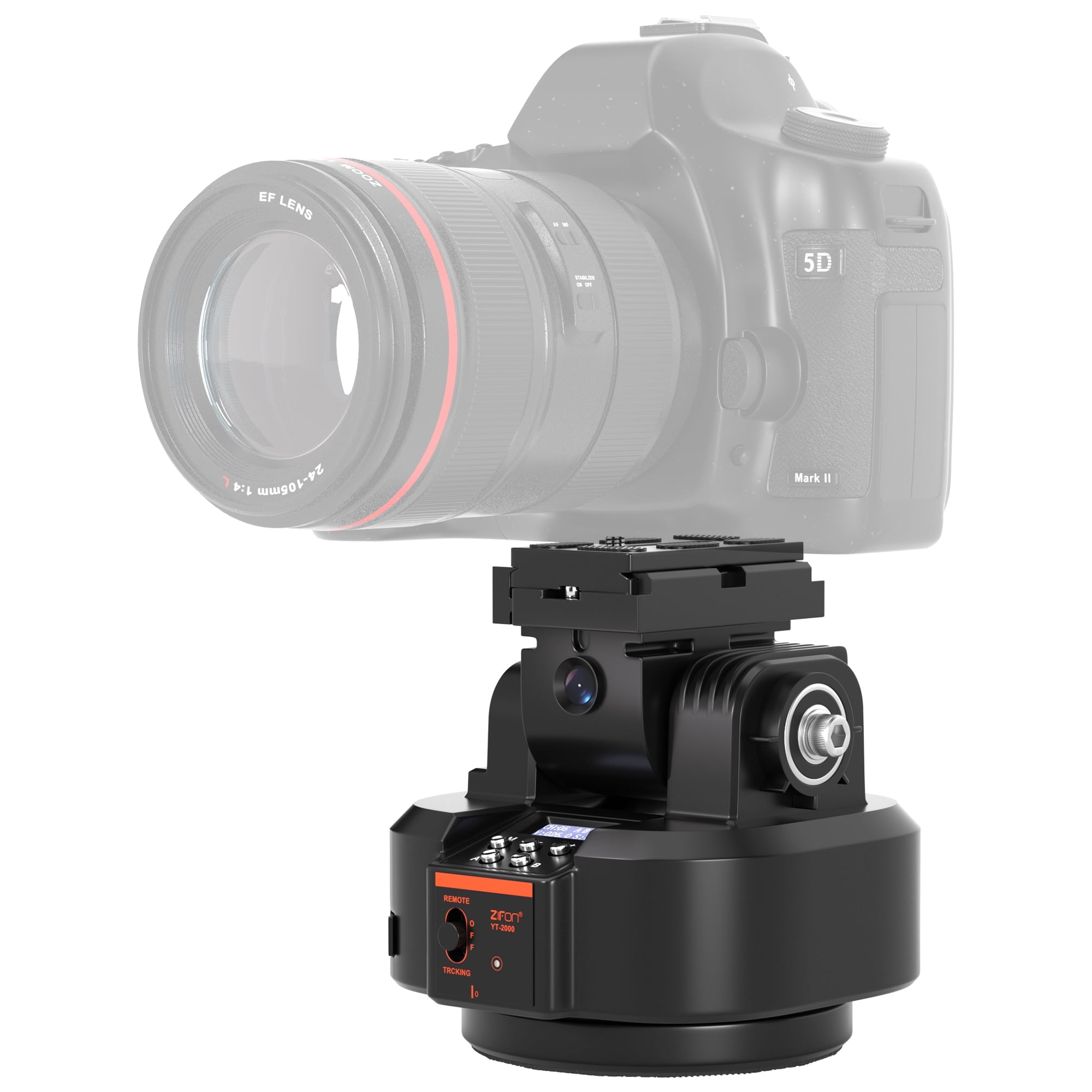 YT2000 Motorized Rotating Panoramic Tripod Head with Remote Control ...
