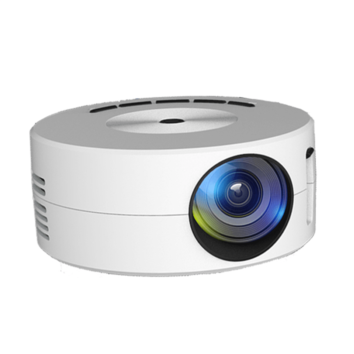 YT200 Mini Projector LED Home Media Player Audio Portable Projectors ...