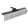 YTBW Tow Behind Landscape Rake 60" Lawn Dethatcher Rake With 21 Steel ...