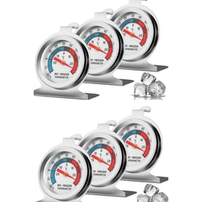 Mini Refrigerator Fridge Thermometer, 2 Pack Digital Freezer ...