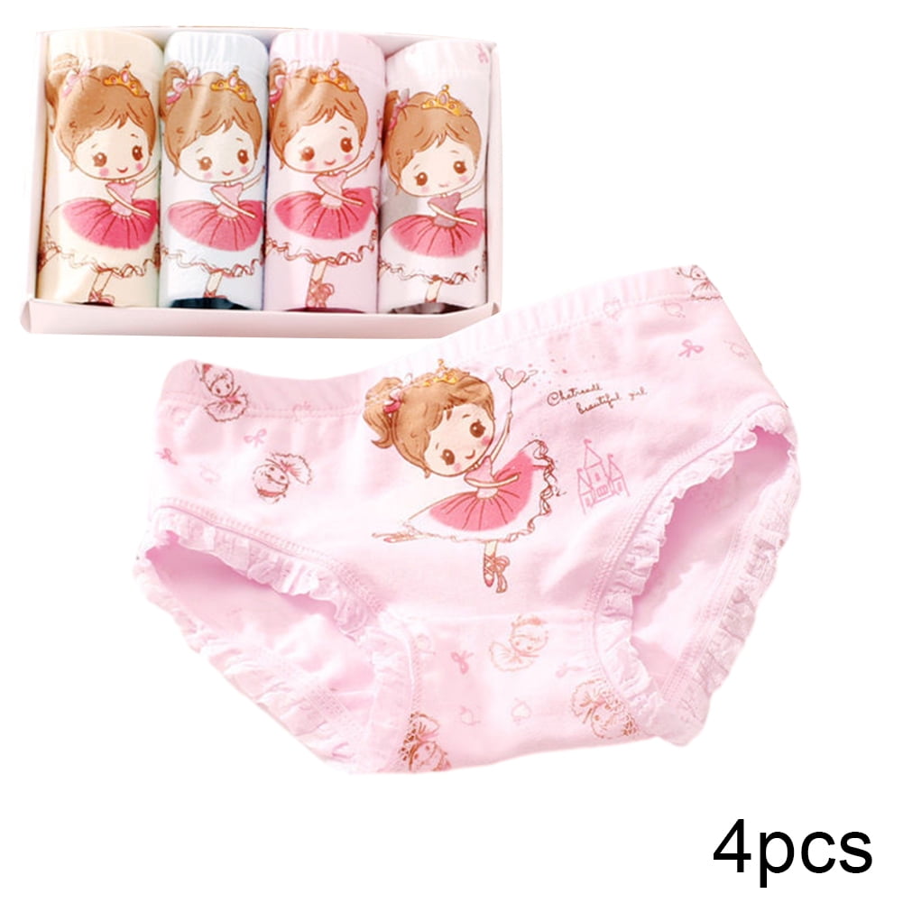 YTDSCS 2-12T Little Girls Cotton Underwear Briefs Shorts for Toddler ...