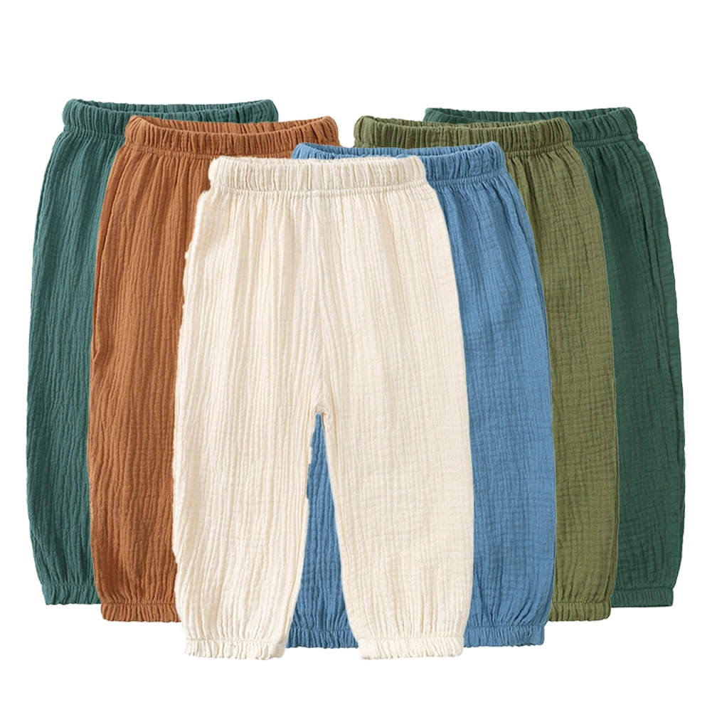 YTDSCS Baby Kids Boys Girls Spring Summer Sweatpants 1-8T Toddler ...