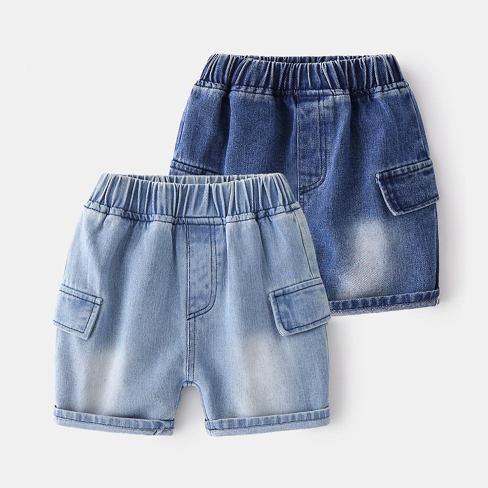 YTDSCS Boys Denim Jean Shorts for Toddler Kids,Baby Denim Shorts Summer ...