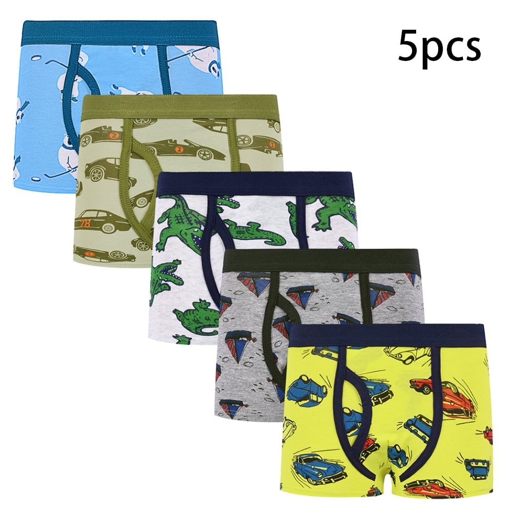 YTDSCS Little Boys Soft Cotton Underwear for Baby Toddler Kids Boxer ...