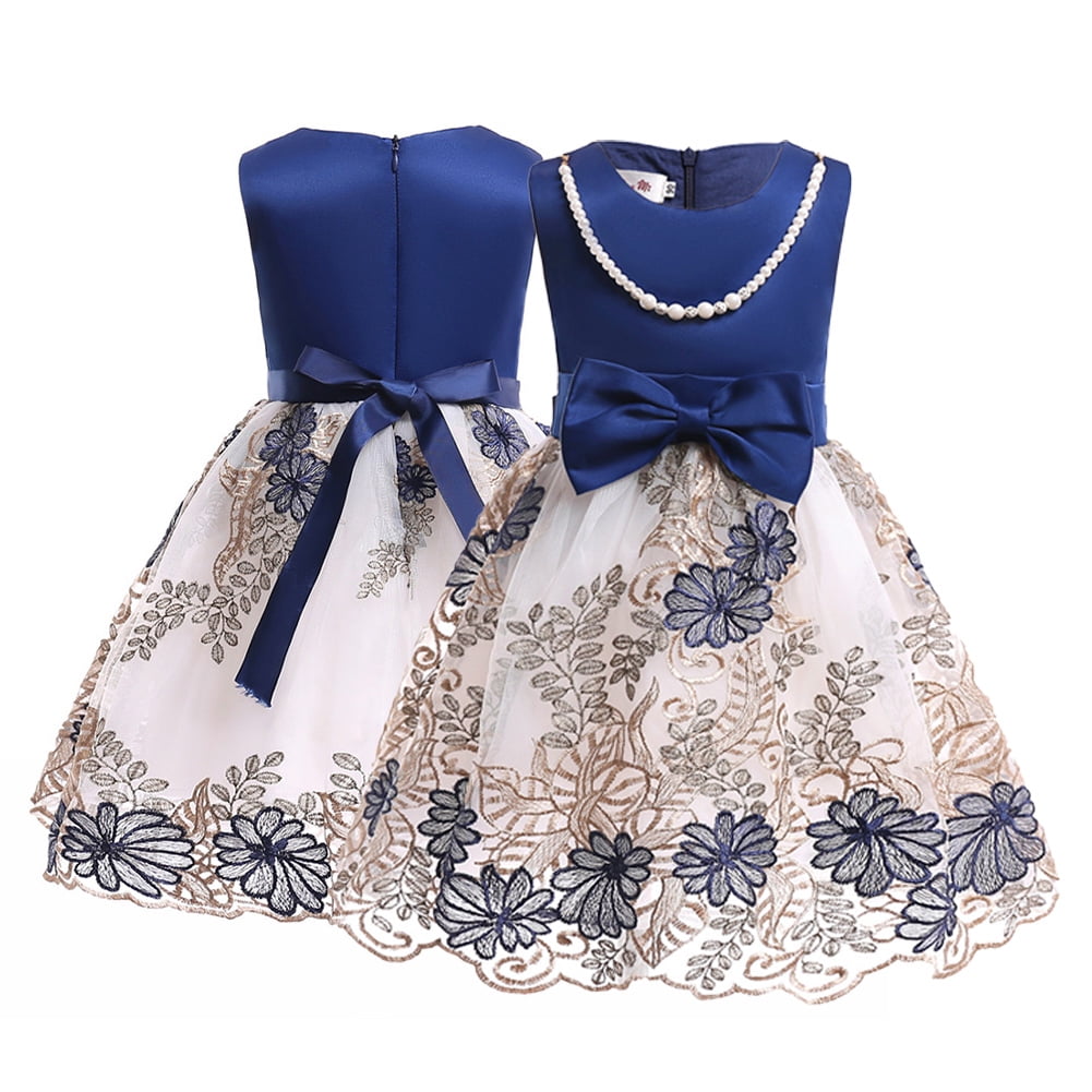YTDSCS Little Girls A-Line Dresses Toddler Kids Girls Summer Dresses ...