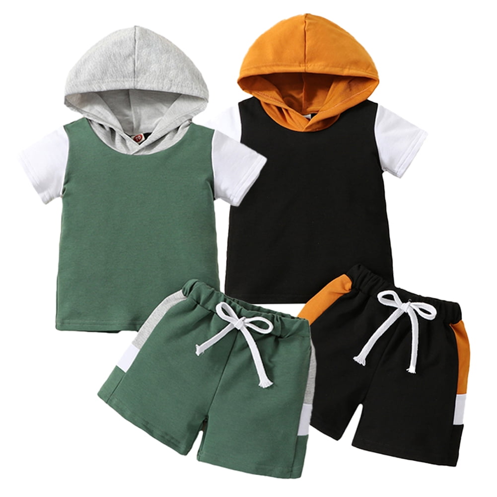 YTDSCS Summer Short Sets Boys 2 Piece Outfits for Newborn Baby Color ...