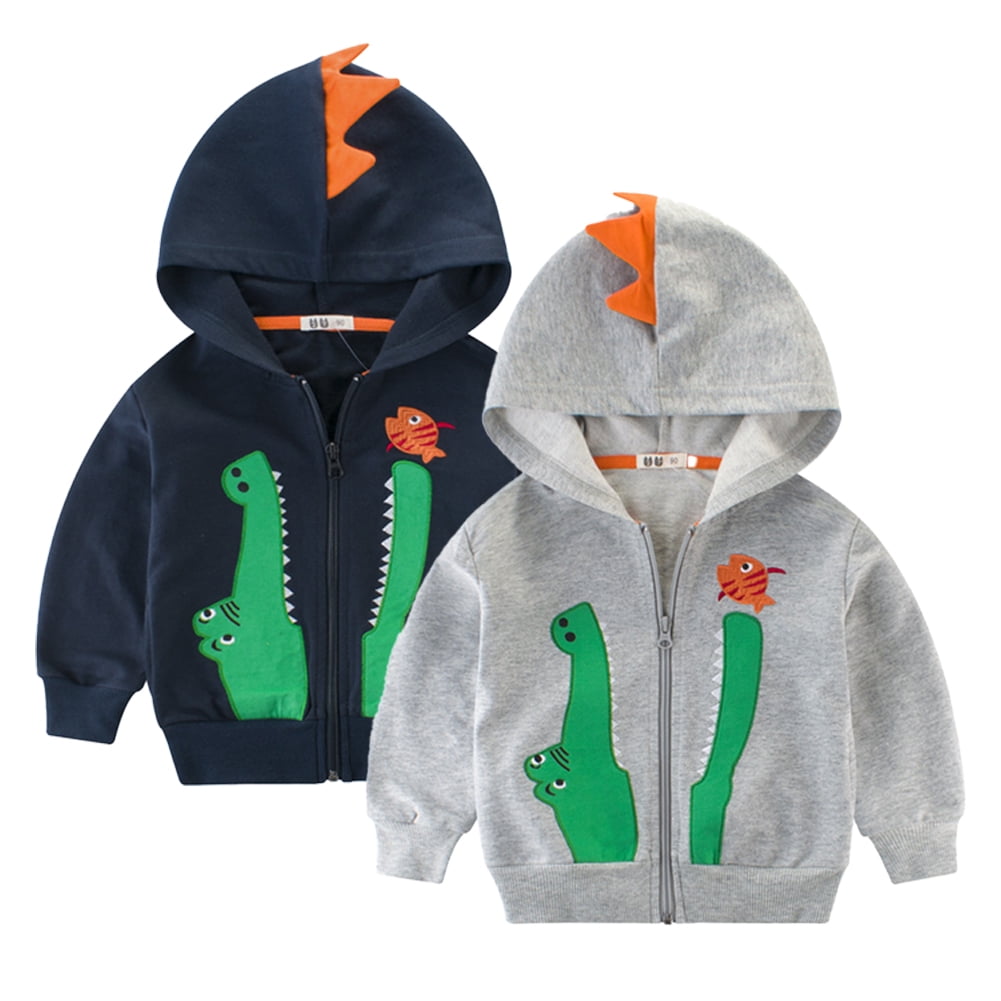 YTDSCS Toddler Boys Cartoon Sweatshirts Jacket for 1-10 Years Spring ...