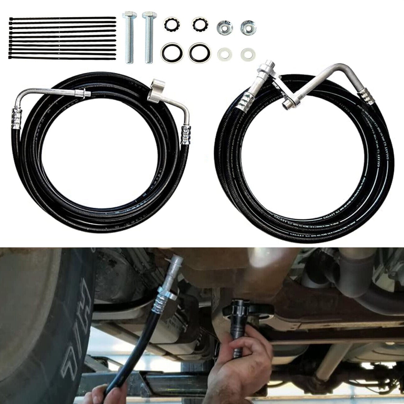 YTE33439 Rear AC Line Set Air Conditioning Hoses for 07-14 Chevy Tahoe ...