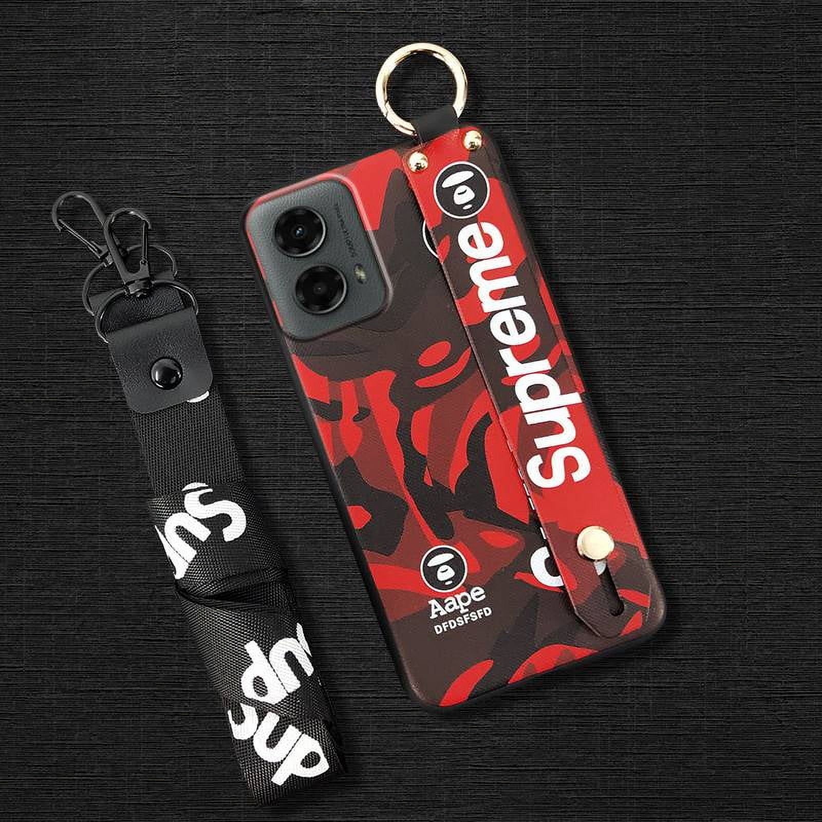 YTF-Phone Case For MOTO G 5G 2024, Wrist Strap trendy Dirt-resistant ...