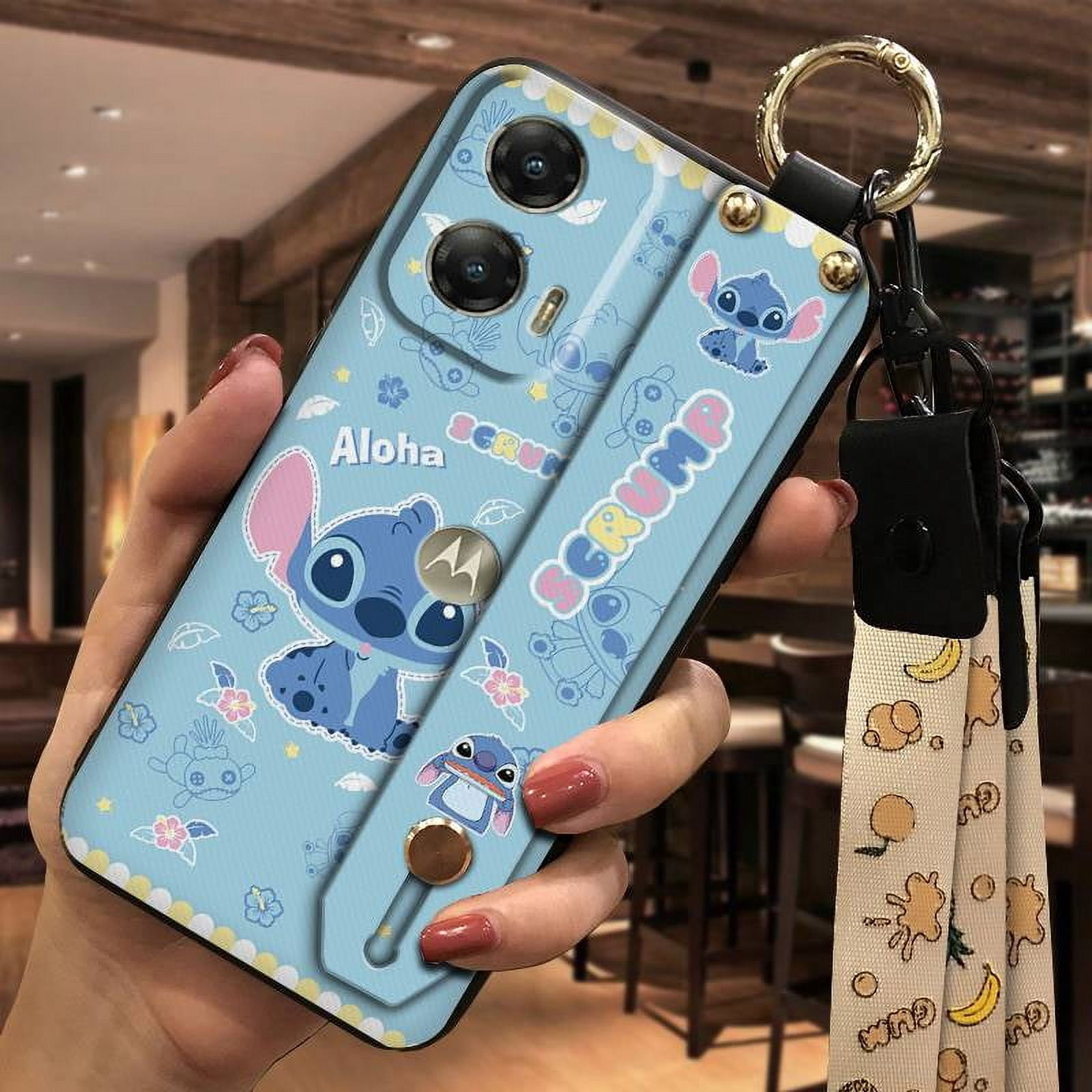 YTF-Phone Case For MOTO G Stylus 5G 2024, Anti-knock Cute Wristband ...