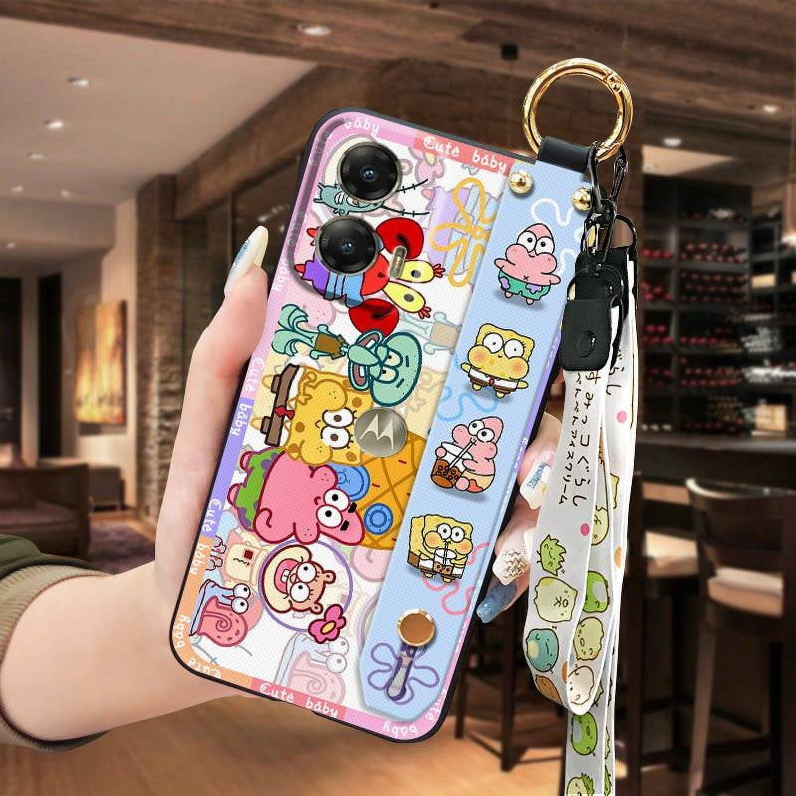 YTF-Phone Case For MOTO G Stylus 5G 2024, Anti-knock Wristband Anti ...