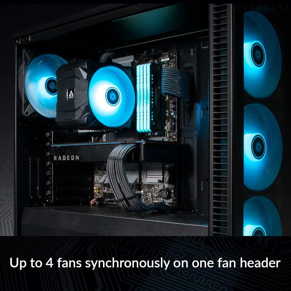 YTGRF-4-Pin PWM Fan Splitter Cable - PST Extension-Cable for 4 Case ...