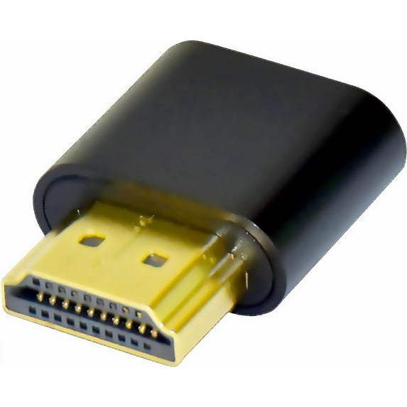 YTGRF-4K HDR HDMI Dummy Plug, Virtual Monitor EDID Emulator, Headless ...