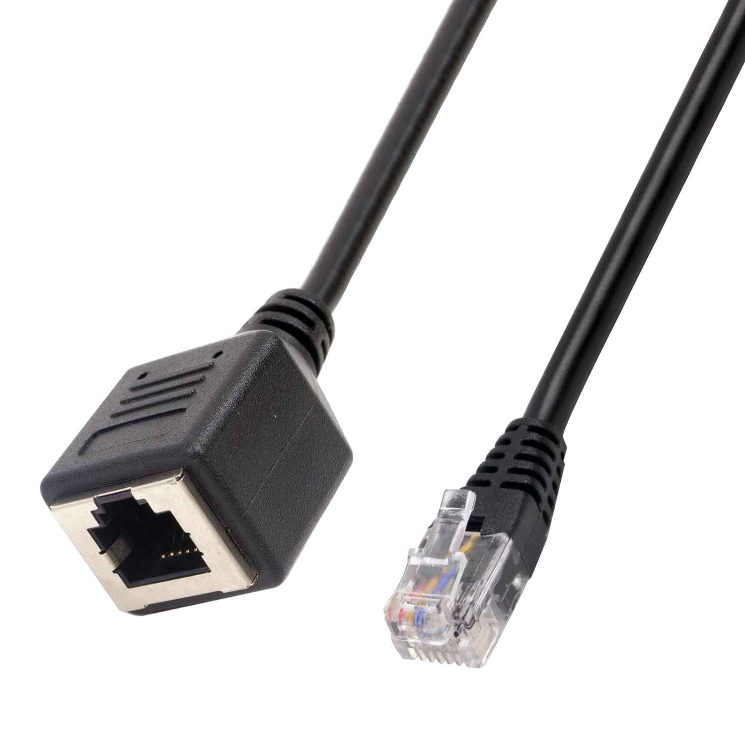 YTGRF-6‑Pin RJ12 16.4FT (5M) Microphone Extension Cable, Oxygen‑Free ...
