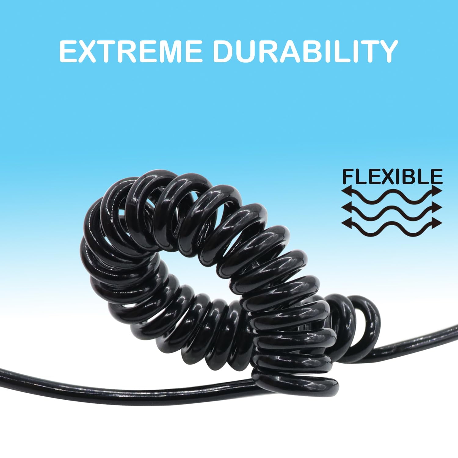 YTGRF-Coiled USB 2.0 Extension Cable,USB Type A Male to A Female Spiral ...