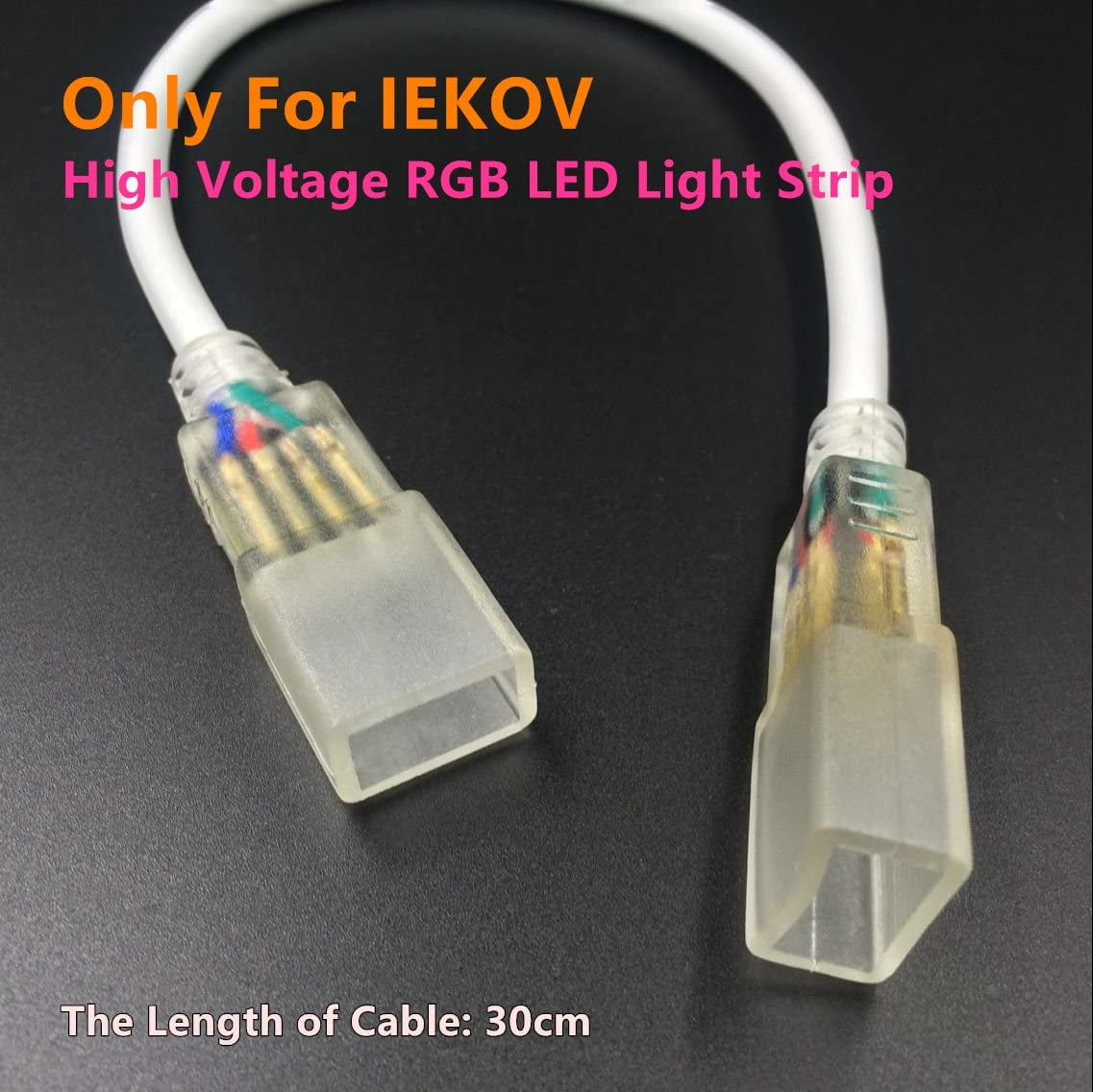YTGRF-Connector, Connection Cable only RGB High Voltage LED Light Strip ...
