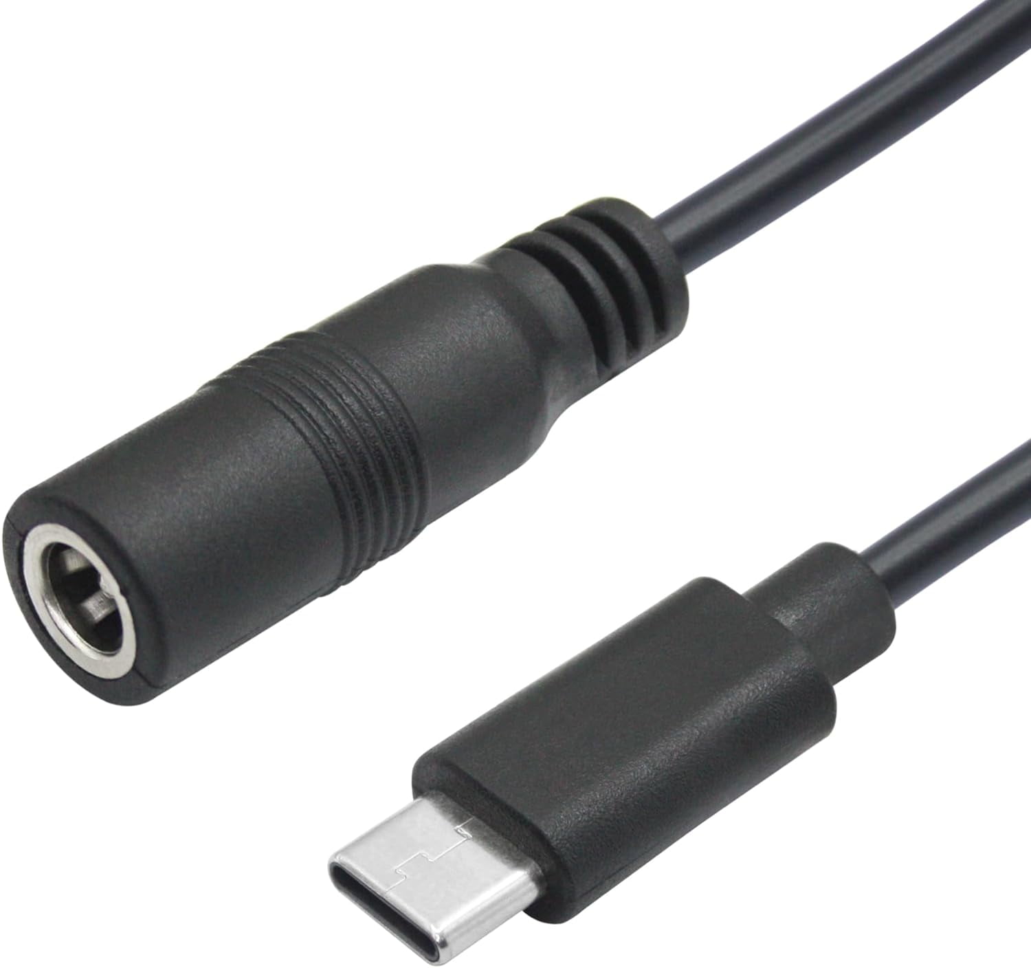 YTGRF-DC 5.5mm x 2.1mm to USB C Power Cord 1M/3FT, DC 5521 Female to ...
