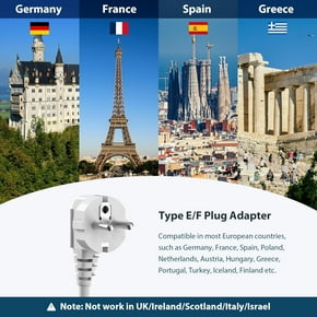 European Extension Cords and Travel Adapters for Home and Travel