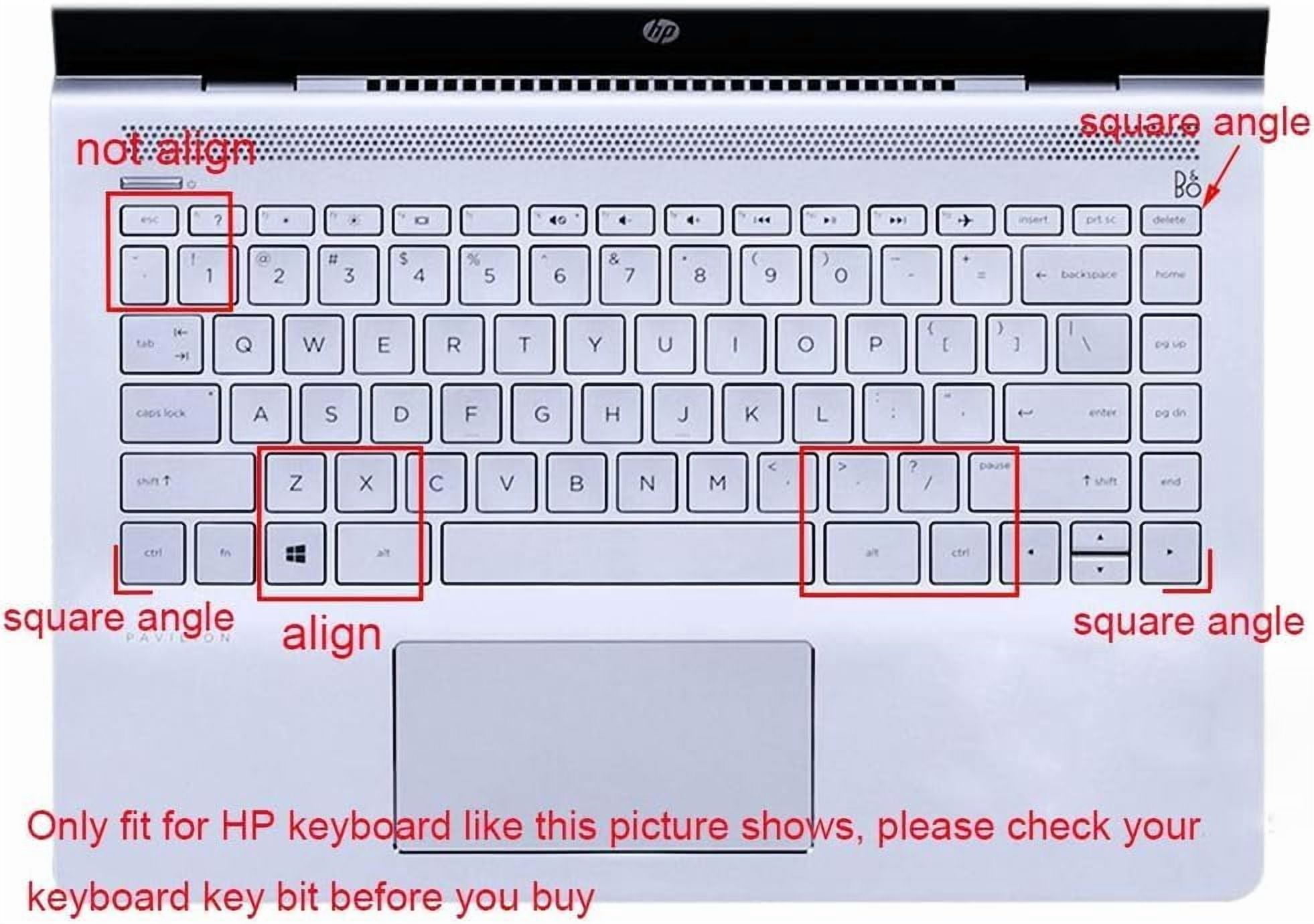 YTGRF-Keyboard Skin Compatible with HP Pavilion x360 14" Touch-Screen ...
