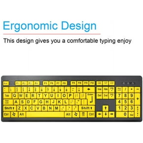Large Key Keyboard