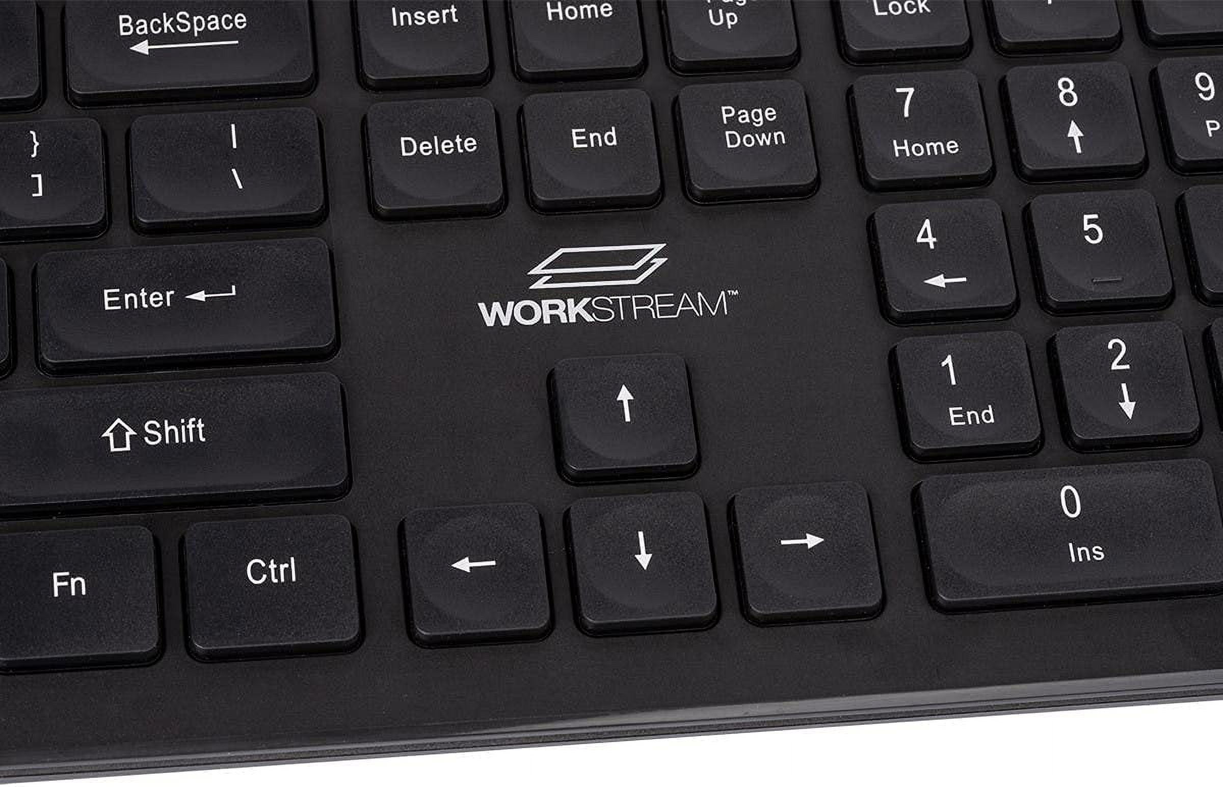 YTGRF-Low-Profile Spill-Resistant Silent Keyboard – Membrane Water ...