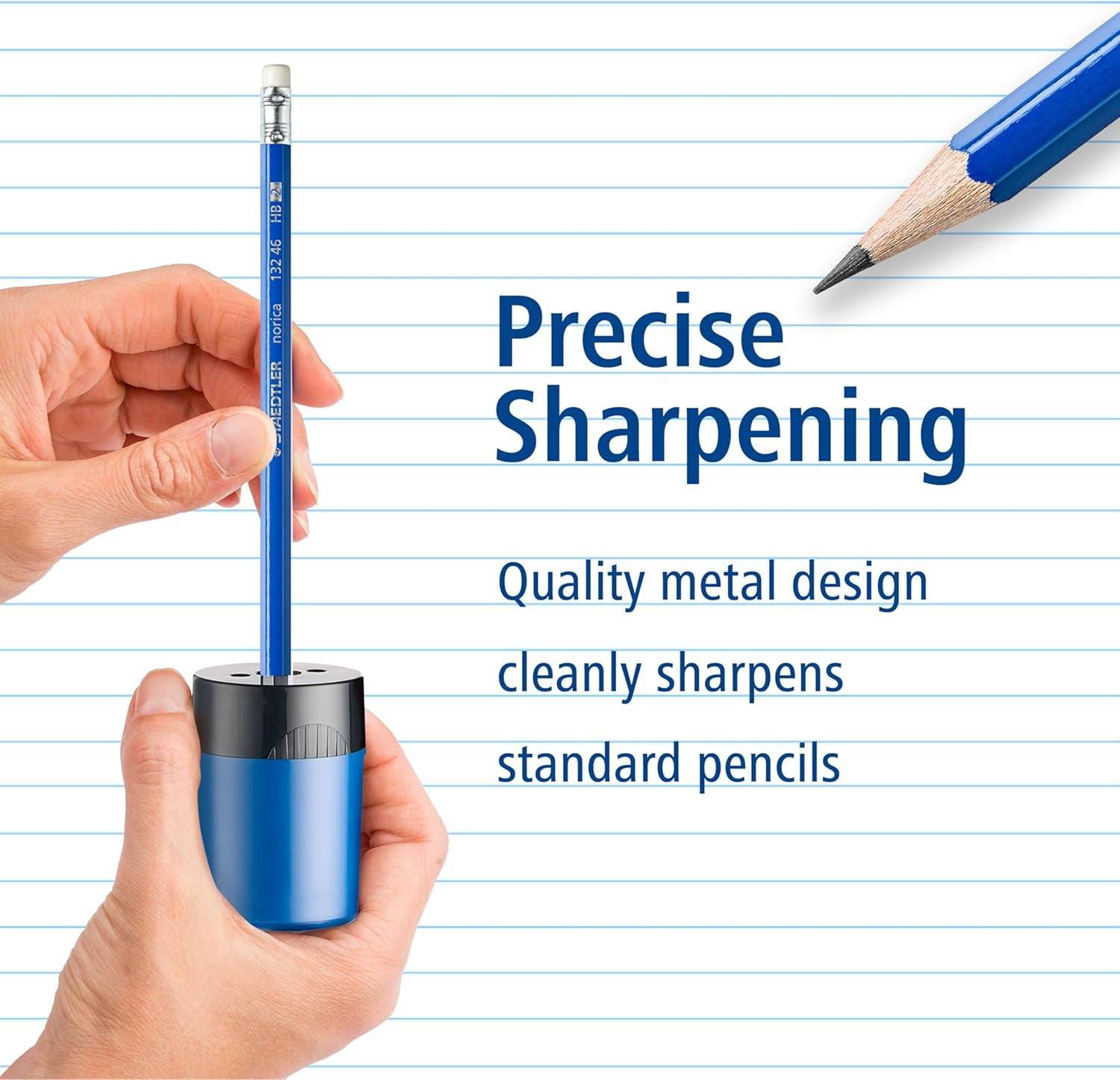 YTGRF-Pencil Sharpener (1 Pack) with Screw Lid and Tub - No Spill ...