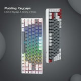 YTGRF-Pudding Keycaps 60 65 75 100 Percent - PBT Shine Through Keycaps ...