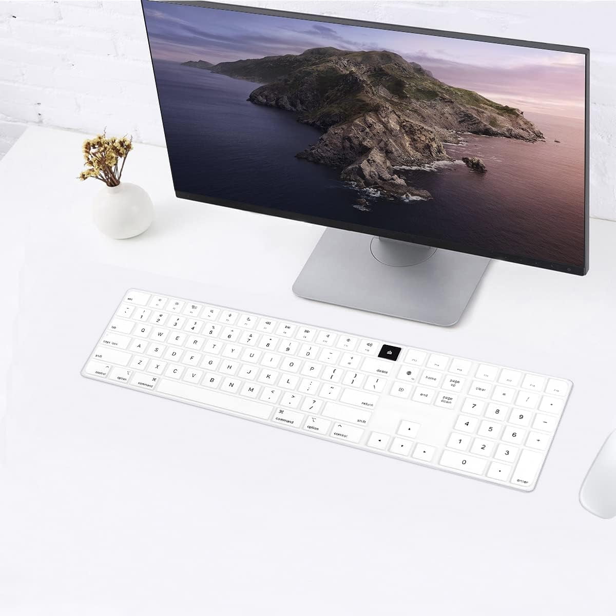 YTGRF-Silicone Keyboard Cover Skin for Magic Keyboard with Touch ID and ...
