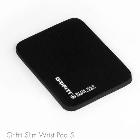 YTGRF-Small Slim Pad 5" x 4" x 0.2" Track Pad Wrist Rest Silicone ...