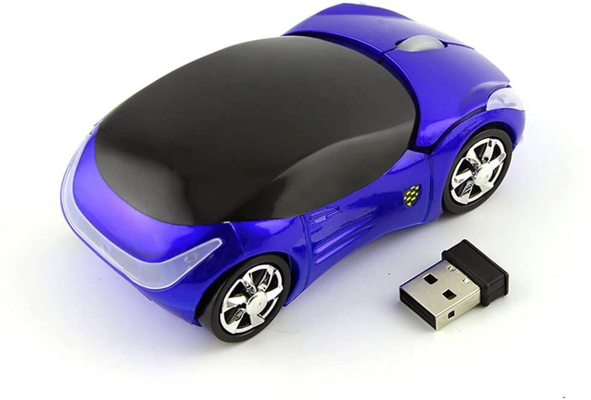 YTGRF-Usbkingdom 2.4GHz Wireless Mouse Cool 3D Sport Car Shape ...