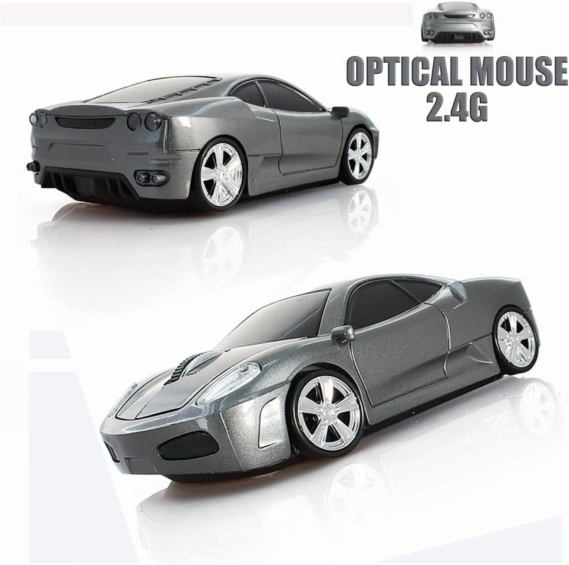 YTGRF-Wireless Cool Car Computer Mouse - 2.4GHz 1600DPI Optical Mouse ...