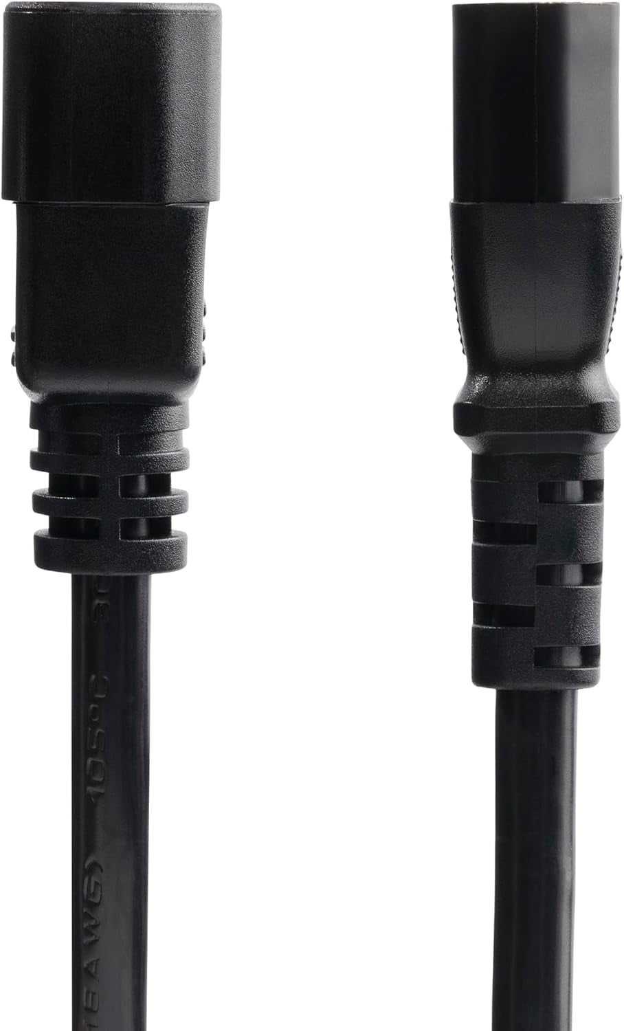 YTGRF-.com 1ft (30cm) Power Extension Cord, IEC 60320 C14 to C13 PDU ...