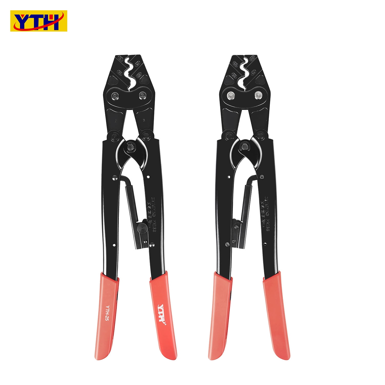 YTH-25 Professional Ratcheting Cable Crimping Pliers 55-25mm² High ...